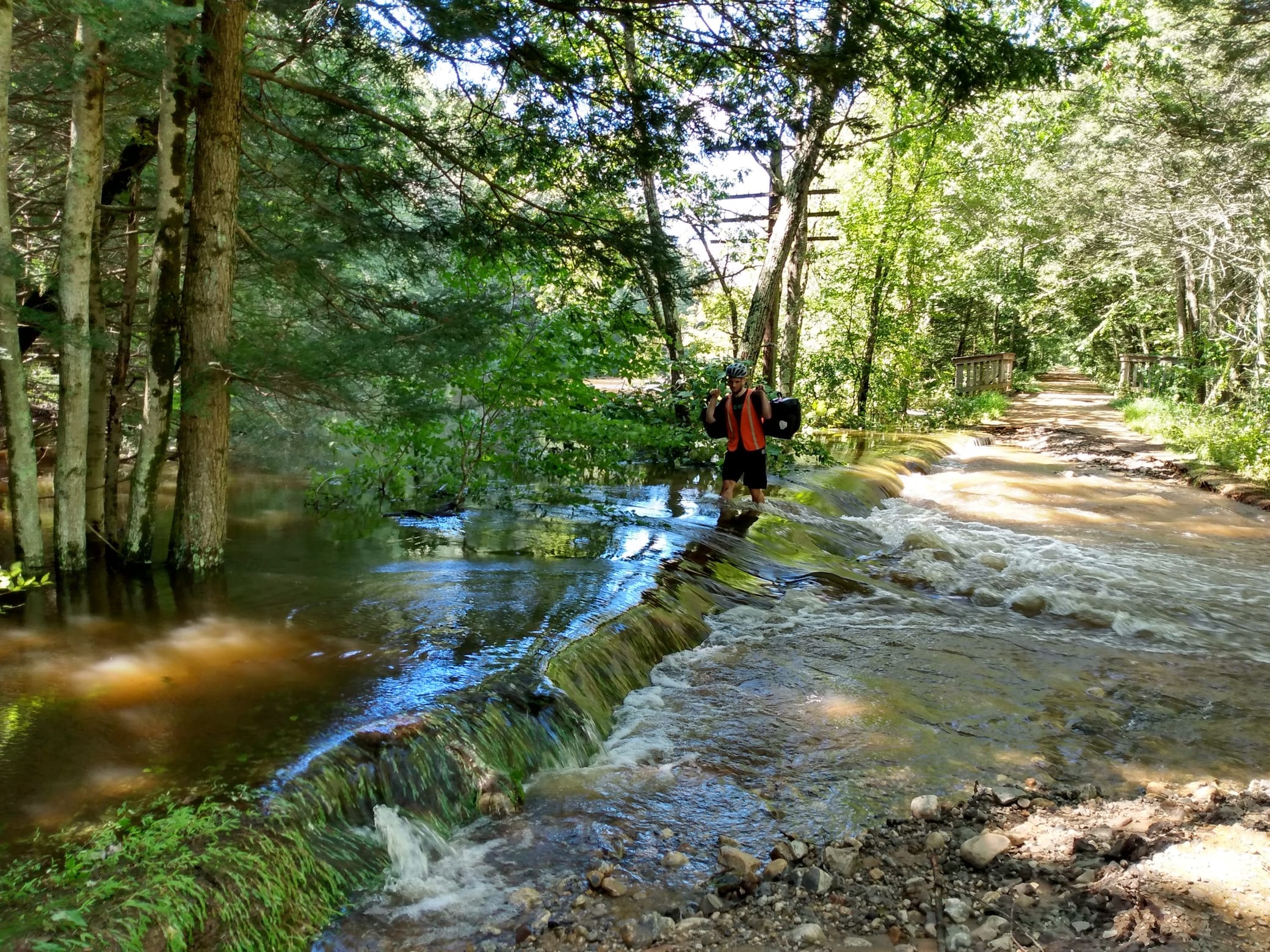 High waters after hurricane Ida